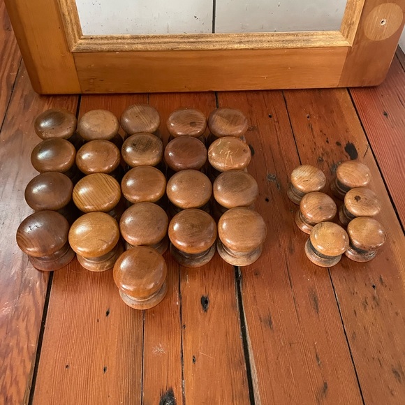 Kitchen | Wooden Kitchen Cabinet Knobs Medium And Small Sizes | Poshmark